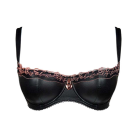 Бюстгальтер Scantilly Key To My Heart Padded Half Cup (Black)