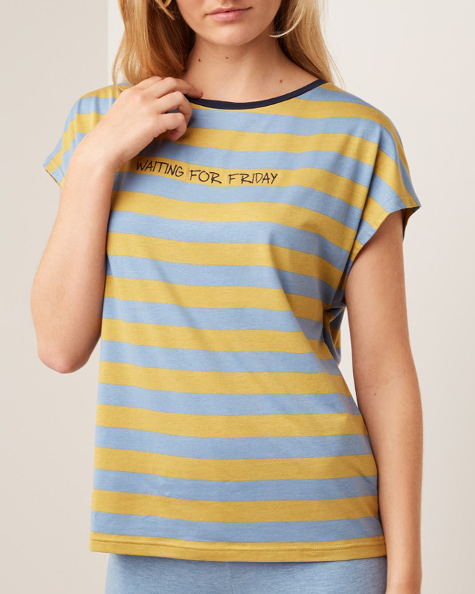 Футболка Mey Night2Day Neda Shirt (Oliva Sand)